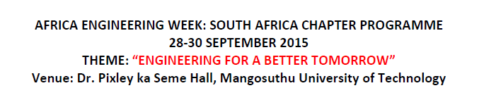 SAIEE | The South African Institute Of Electrical Engineers ...